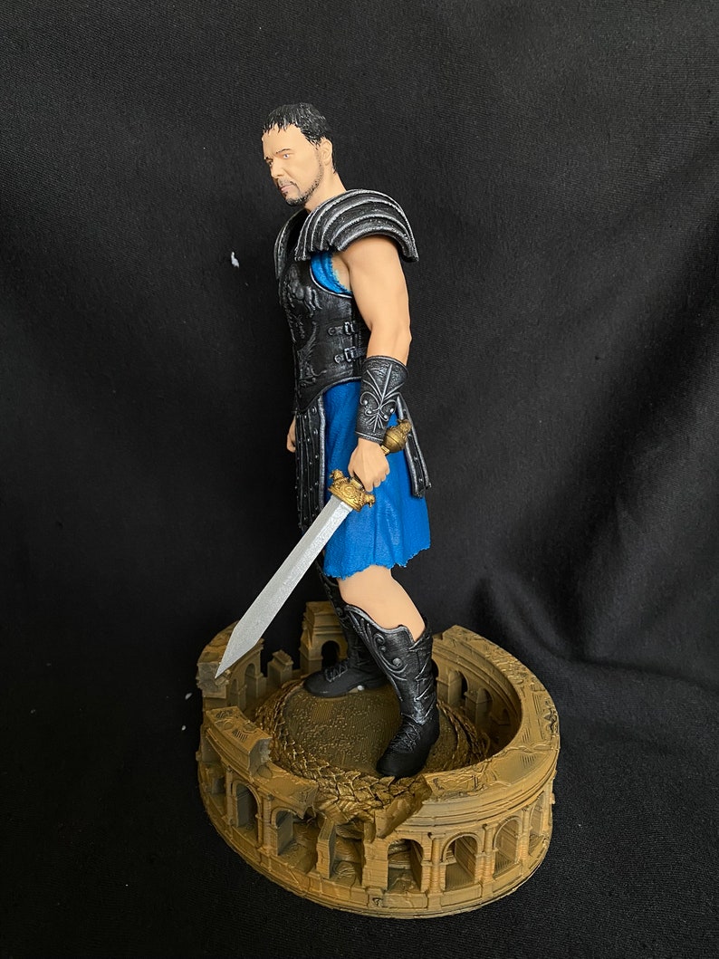 The Gladiator General Maximus Statue | Russell Crowe Sculpture | 3d ...