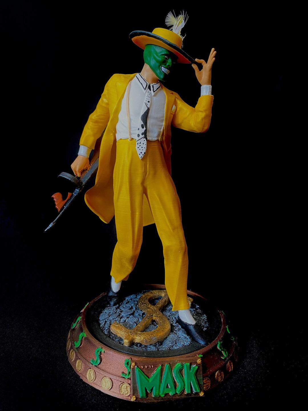 The Mask 3d Resin Statue Figure - Etsy