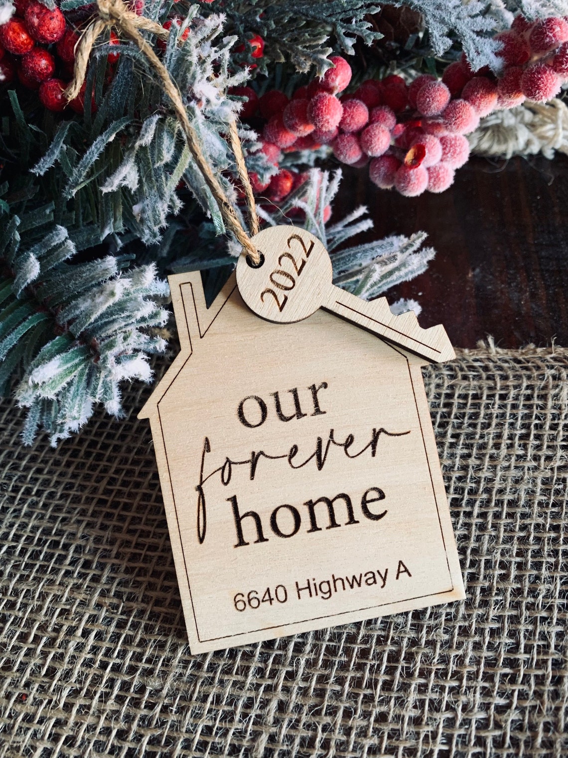 Home Ornaments SVG Our First Home Our Forever Home Home - Etsy