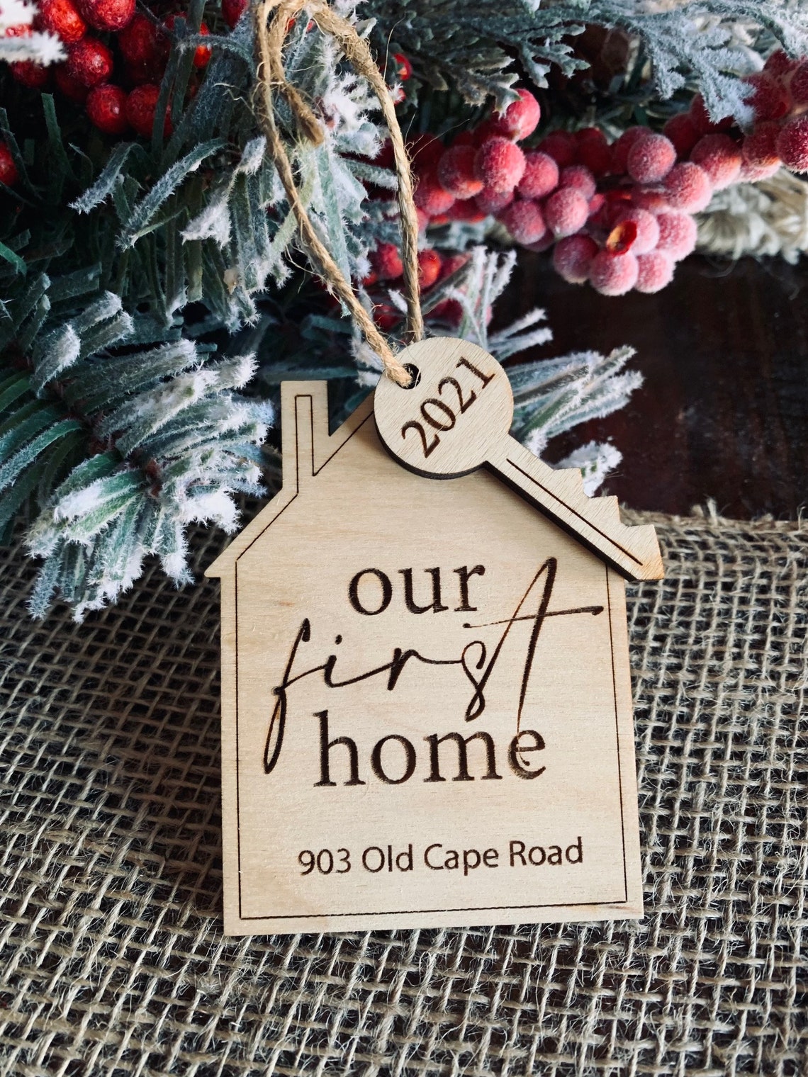 Home Ornaments SVG Our First Home Our Forever Home Home - Etsy