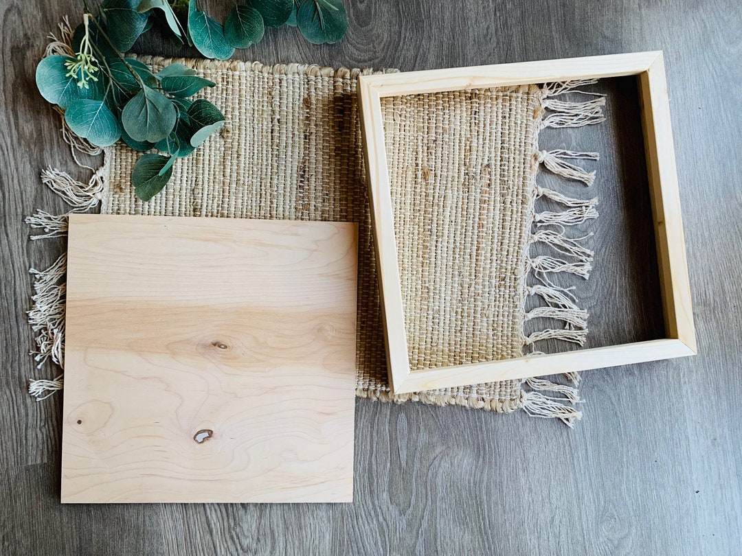 Wood Frame and Sign Blanks - Crafting Blanks - DIY Sign Kits - Blank ...