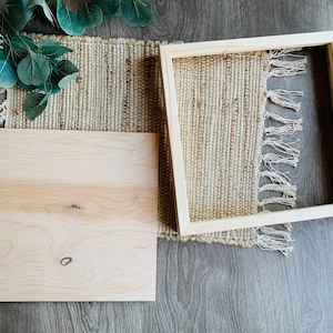 Wood Frame and Sign Blanks - Crafting Blanks - DIY Sign Kits - Blank ...