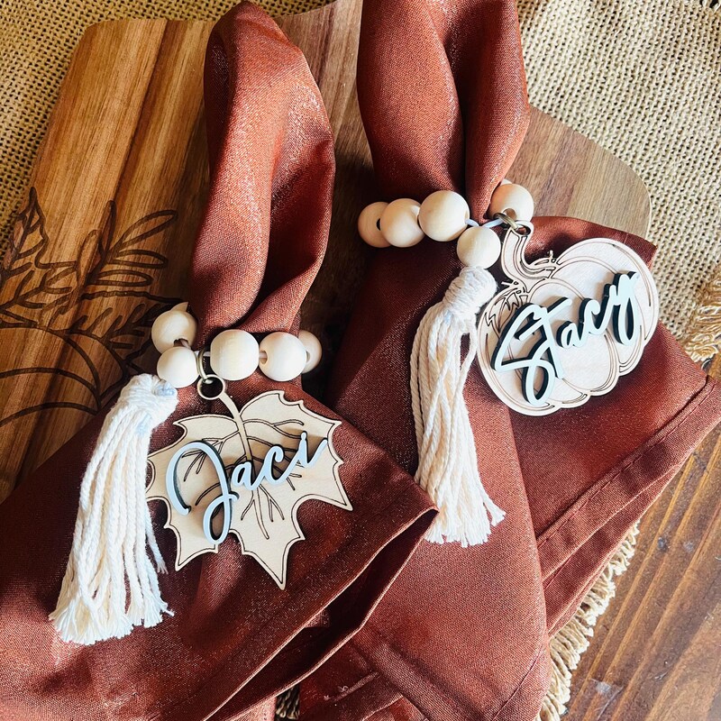 Paper Napkin Rings - Etsy