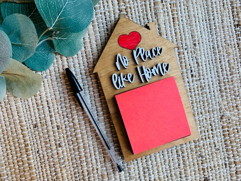 Sticky Note Pad Holder SVG - Bundle of 16 Note Pad Holders SVG - Laser ...