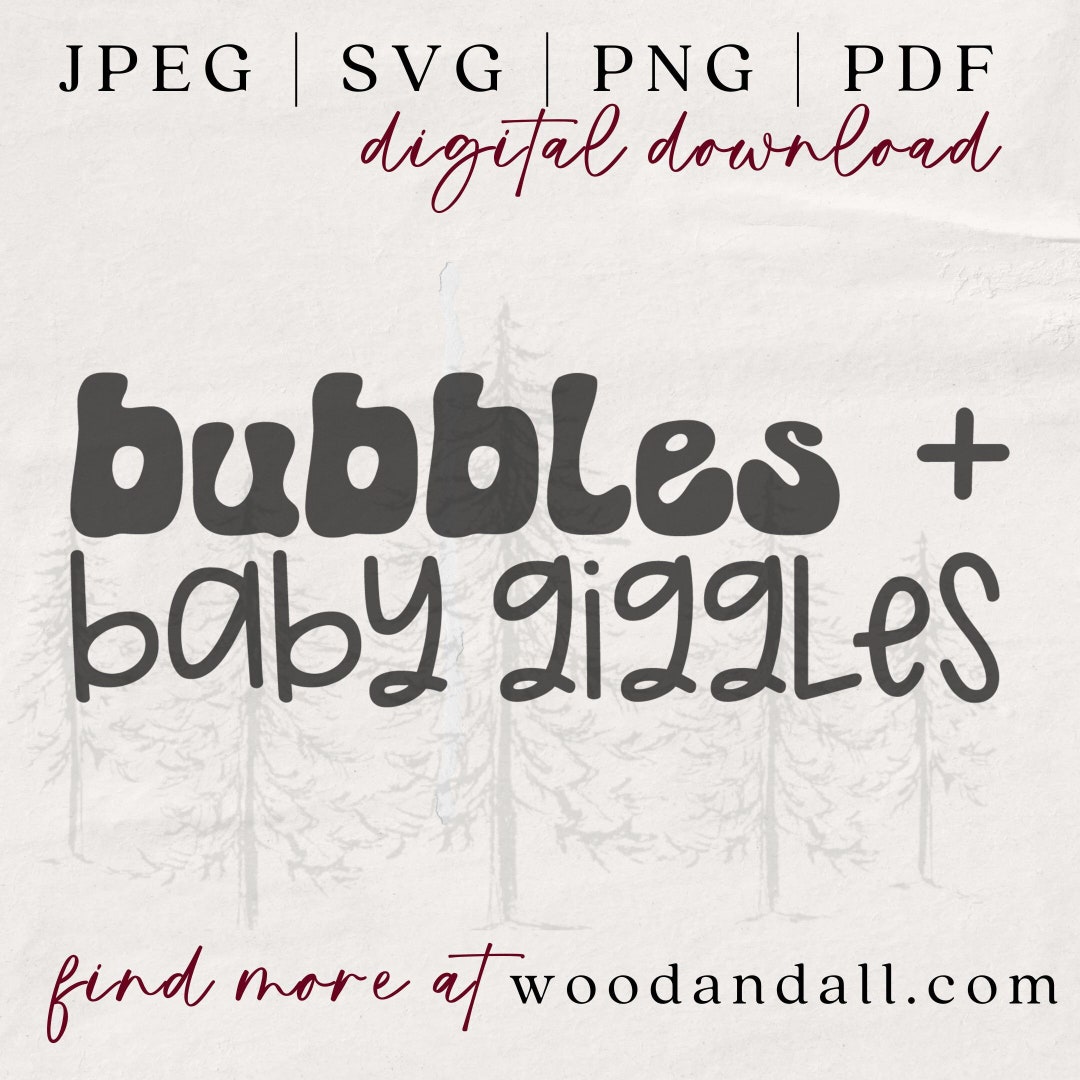 Bubble and Baby Giggles SVG - Nursery Director Shirt - Children's ...