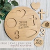 Baptism Cross Keepsake SVG - Kids Baptism SVG - Baptism Favors ...