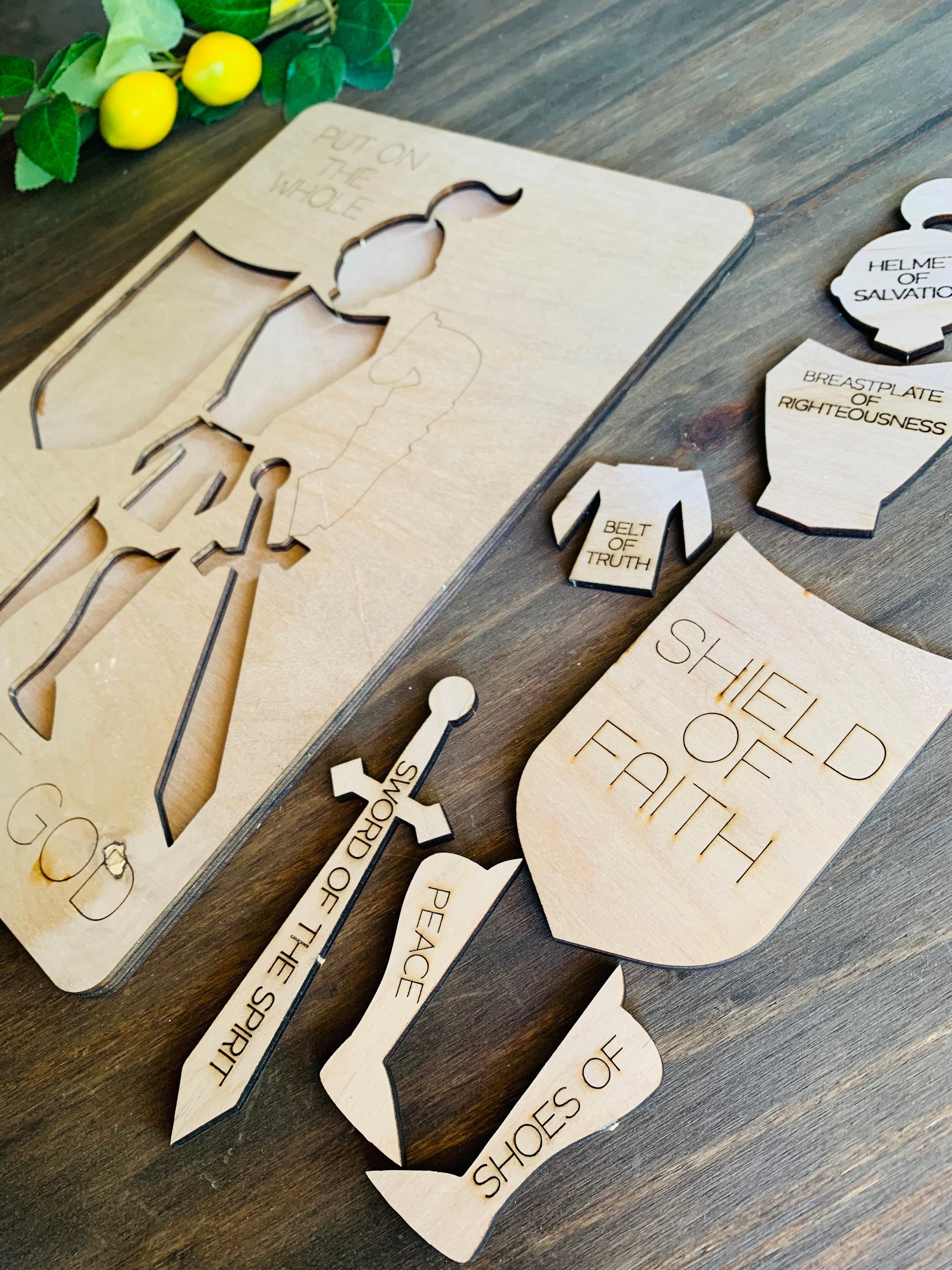 Armor of God Puzzle SVG - Instant Download - Christian Puzzle ...