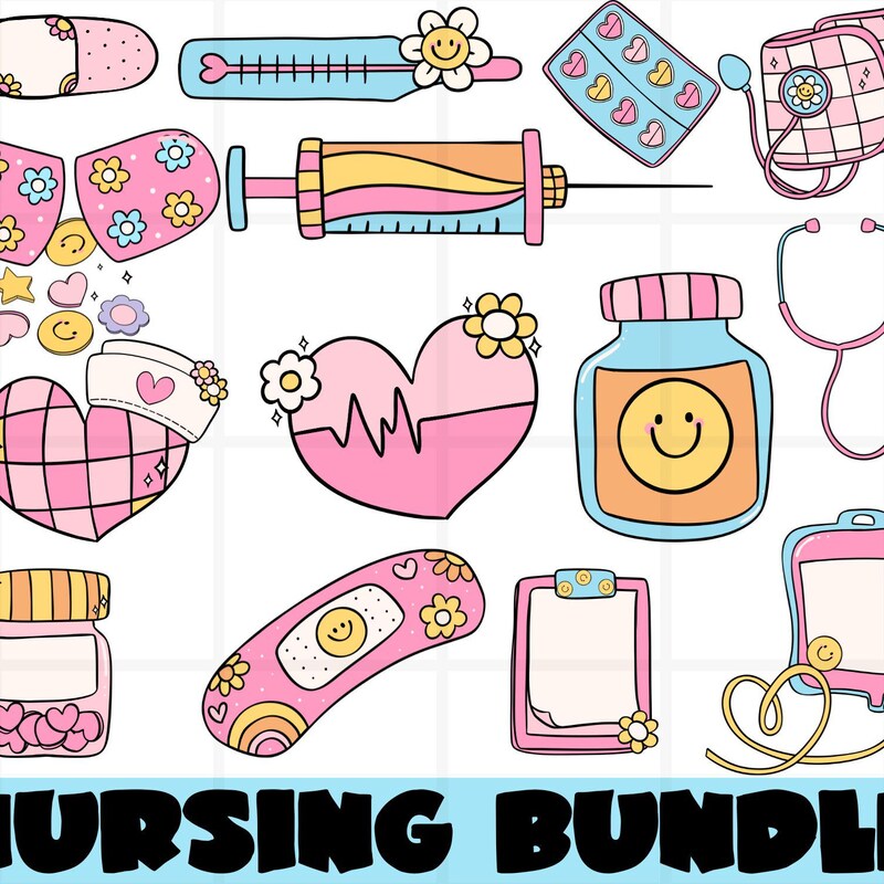 School Nurse Clip Art - Etsy