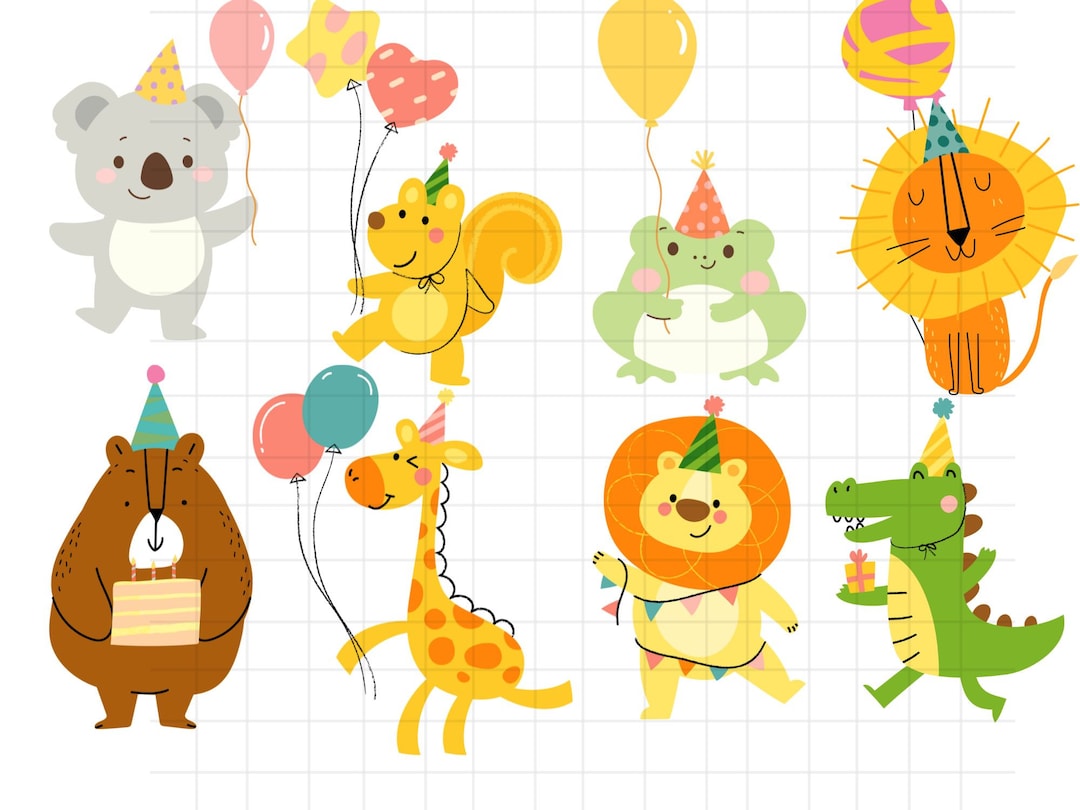 Party Animal Svg\ Happy Birthday Pets Svg\ Birthday Svg\ Birthday ...