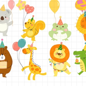 Party Animal Svg\ Happy Birthday Pets Svg\ Birthday Svg\ Birthday ...