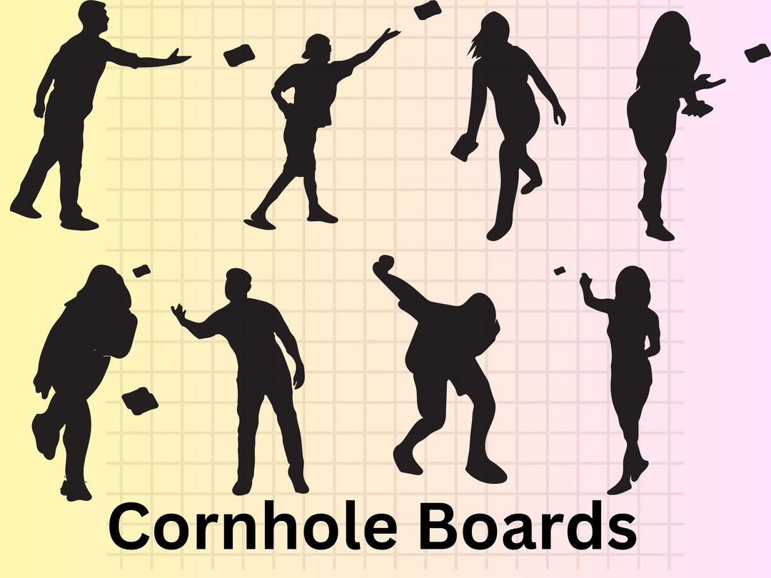 Cornhole Svg Files\ CORNHOLE GRAPHICS Corn Hole Game Svg Digital ...