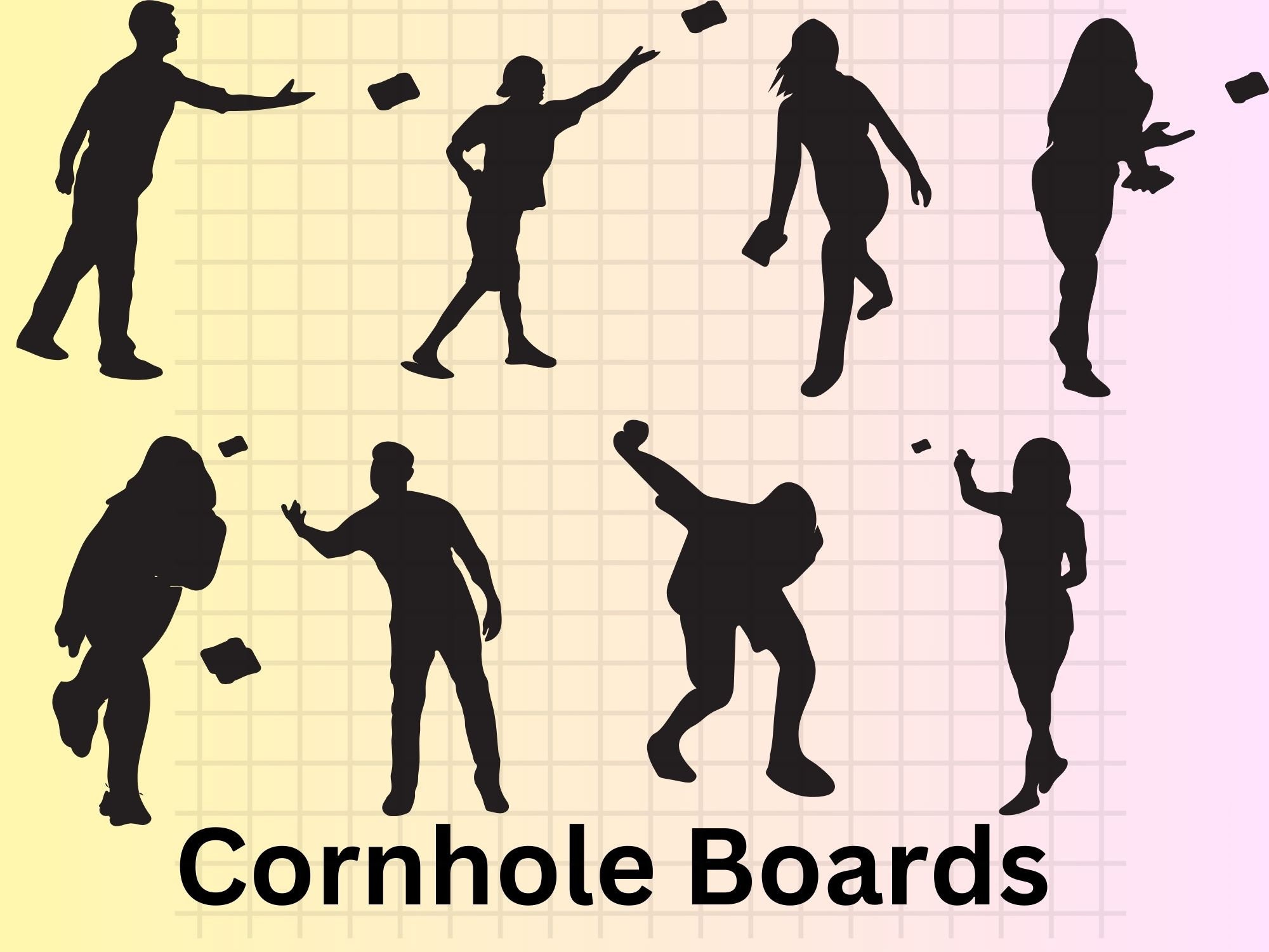 Cornhole Svg Files CORNHOLE GRAPHICS Corn Hole Game Svg Digital ...