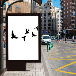 Flying Crow Silhouettes\ Flying Crows SVG\ Flying Crow SVG Bundle ...