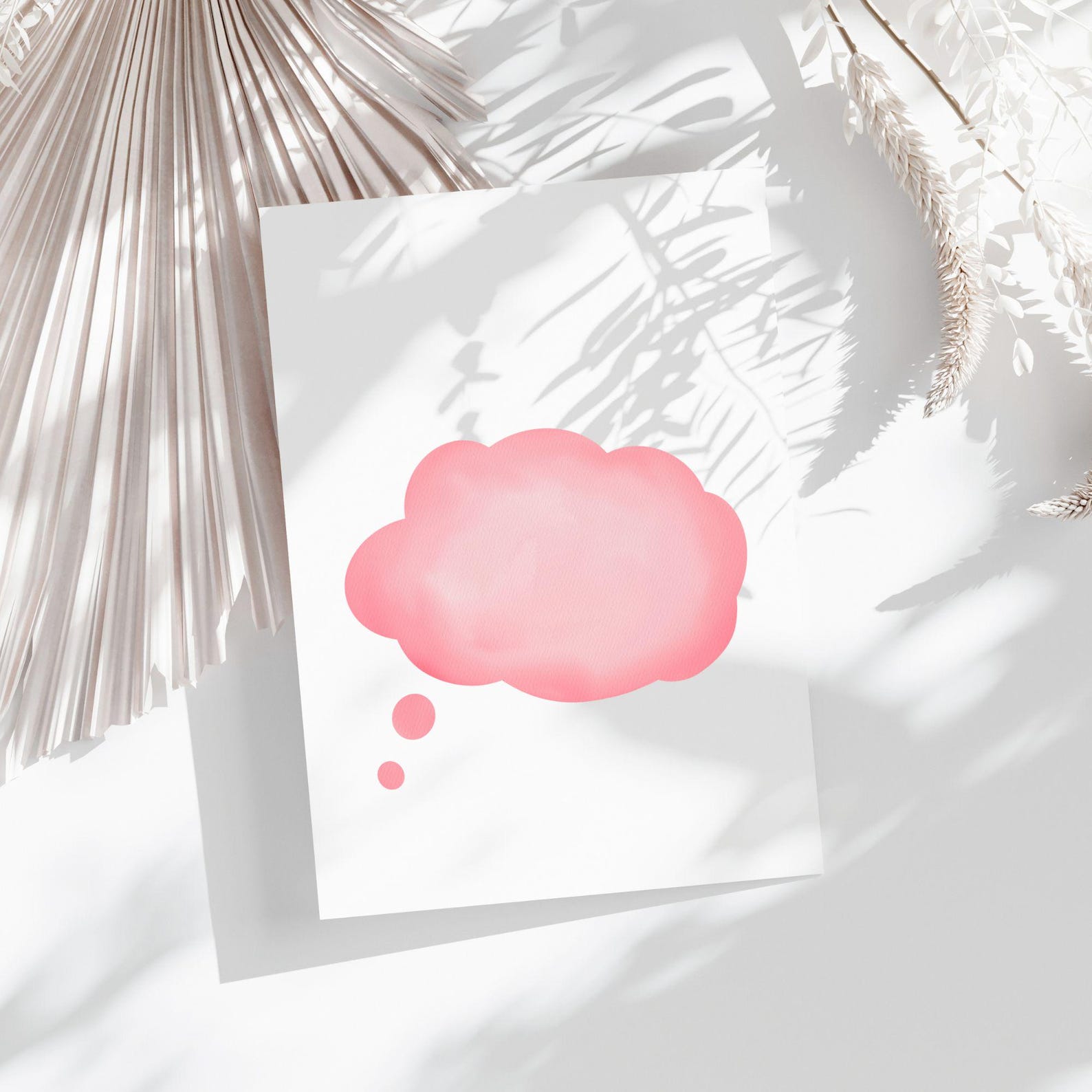 Think Bubble Png\ Thought Bubble Cut File\ Thinking Cloud Png ...