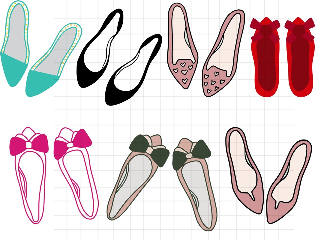 Shoes Bundle SVG Shoes SVG Shoes Cut File Shoes Png Shoes Silhouette ...