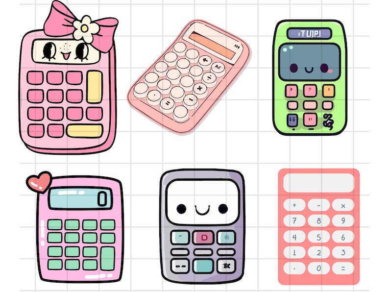 Digital Calculator\ SVG Calculato\ Calculator Outline SVG\ Digit ...