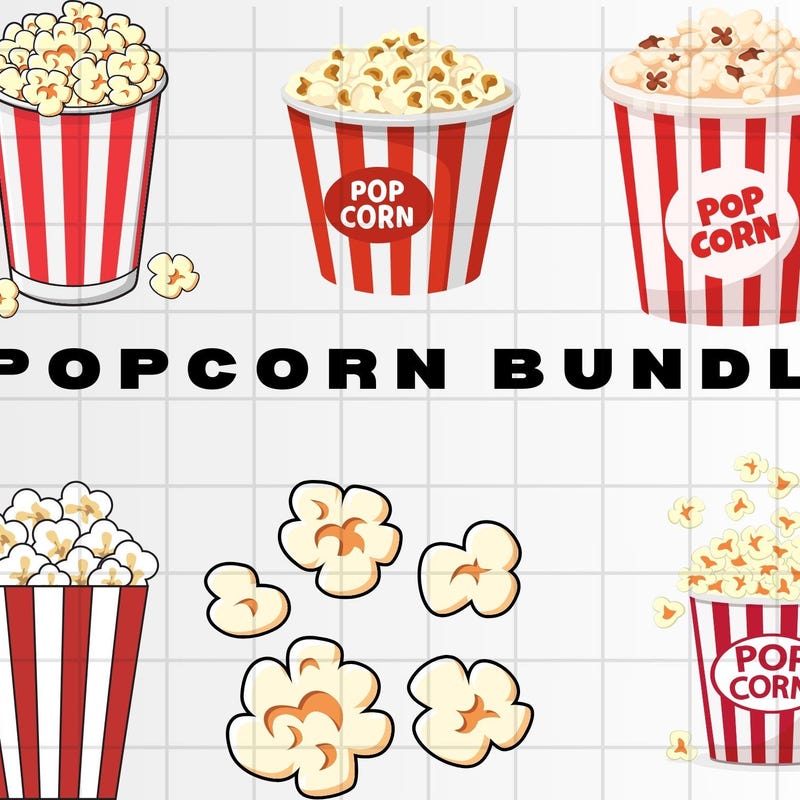 Cartoon Popcorn Bowl - Etsy