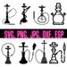 Hookah Svg Bundle | Shisha Svg Bundle | Smoke Hookah Svg | Hookah ...