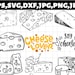 Cheese SVG Bundle\ Cheese SVG\ Cheese Clipart\ Cheese Cut Files for ...
