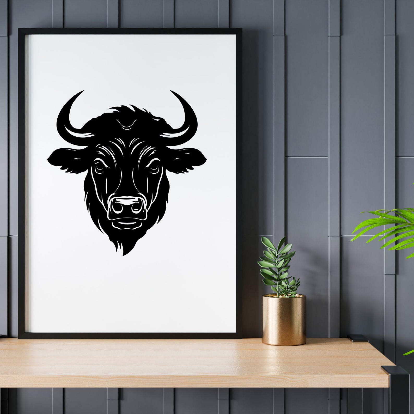 Cape Buffalo Head Design\ Svg Png\ Vector Graphic Cut File Laser Clip ...