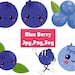 Blueberry Svg Bundle\ Fruit Svg\ Svg Designs\ Blueberry Clipart ...