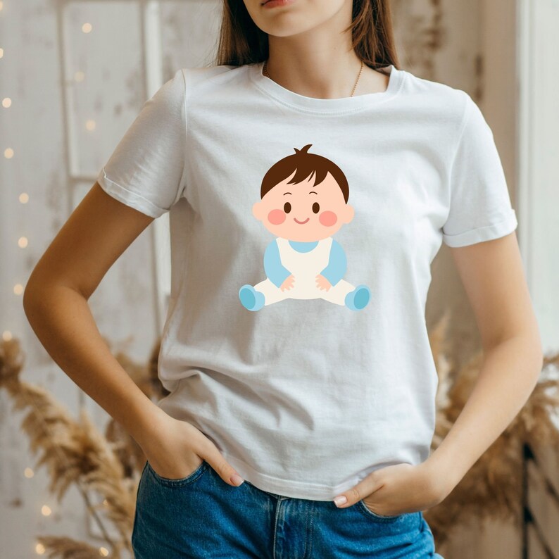 Baby Svg\ Newborn Svg\ Kids Portrait Clipart\ Cute Baby Svg\ Baby Face ...