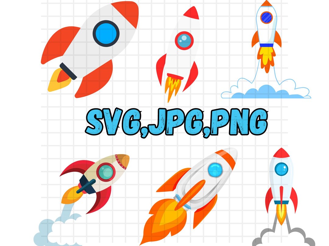 Spaceship SVG\ Rocket SVG\ Spaceship Bundle Svg\ Spaceship PNG\ Rocket ...