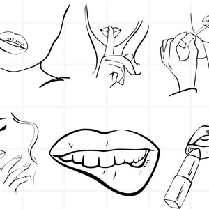 Line Art Woman Svg\ Lady Face Lineart Svg\ Lady Face One Line\ One Line ...