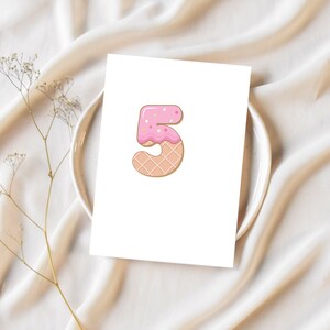Ice Cream Numbers SVG\ Ice Cream Birthday\ Ice Cream Bundle SVG - Etsy