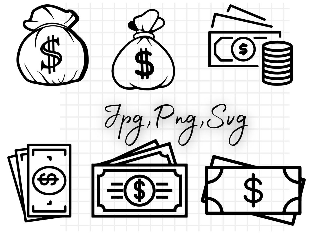 Dollar SVG\ Money Bag SVG\ Dollar Sign SVG Bundle\ Dollar Sign Clip Art ...