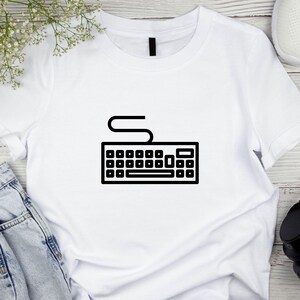 Computer Keyboard SVG\ Computer Keyboard Clipart\ Computer Files for ...