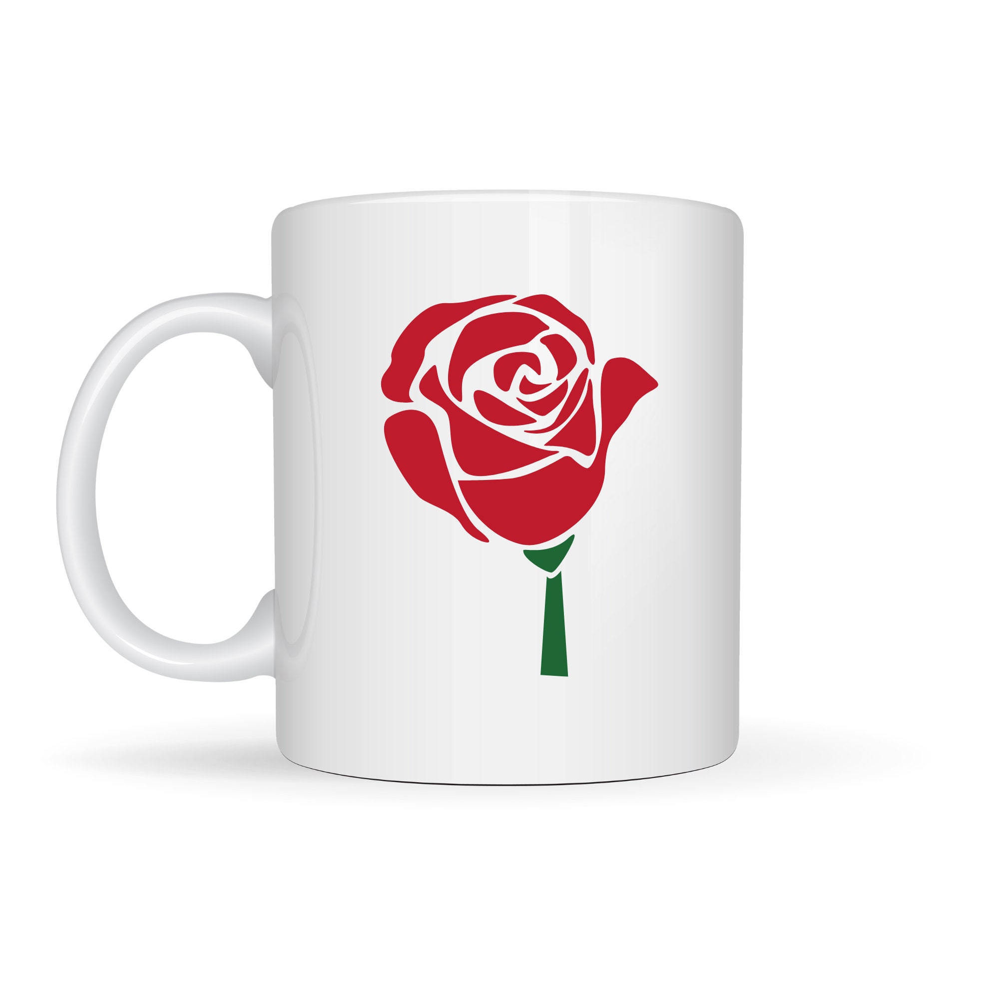 Rose SVG Bundle\ Rose Svg\ Flower Svg\ Roses Template Svg\ Half Rose ...