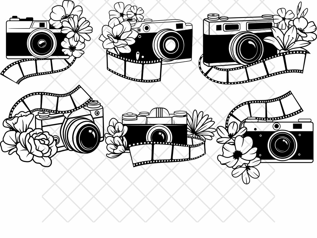 Camera SVG\ Photographer SVG\ Photography SVG\ Floral\ Photo Taking Svg ...