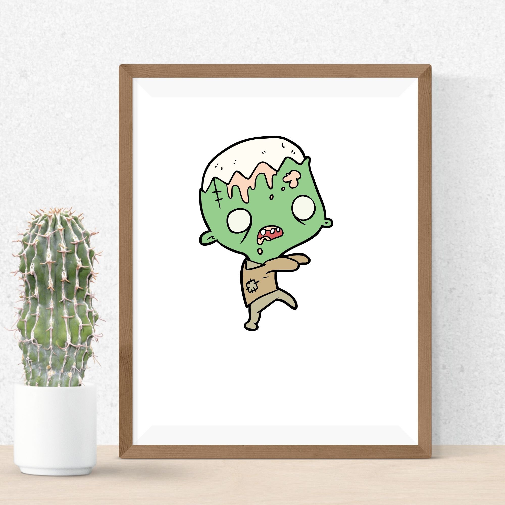 Zombie SVG\ Cute Zombie Svg\ Boy Zombie SVG\ Zombie SVG Files\ Kids Svg ...