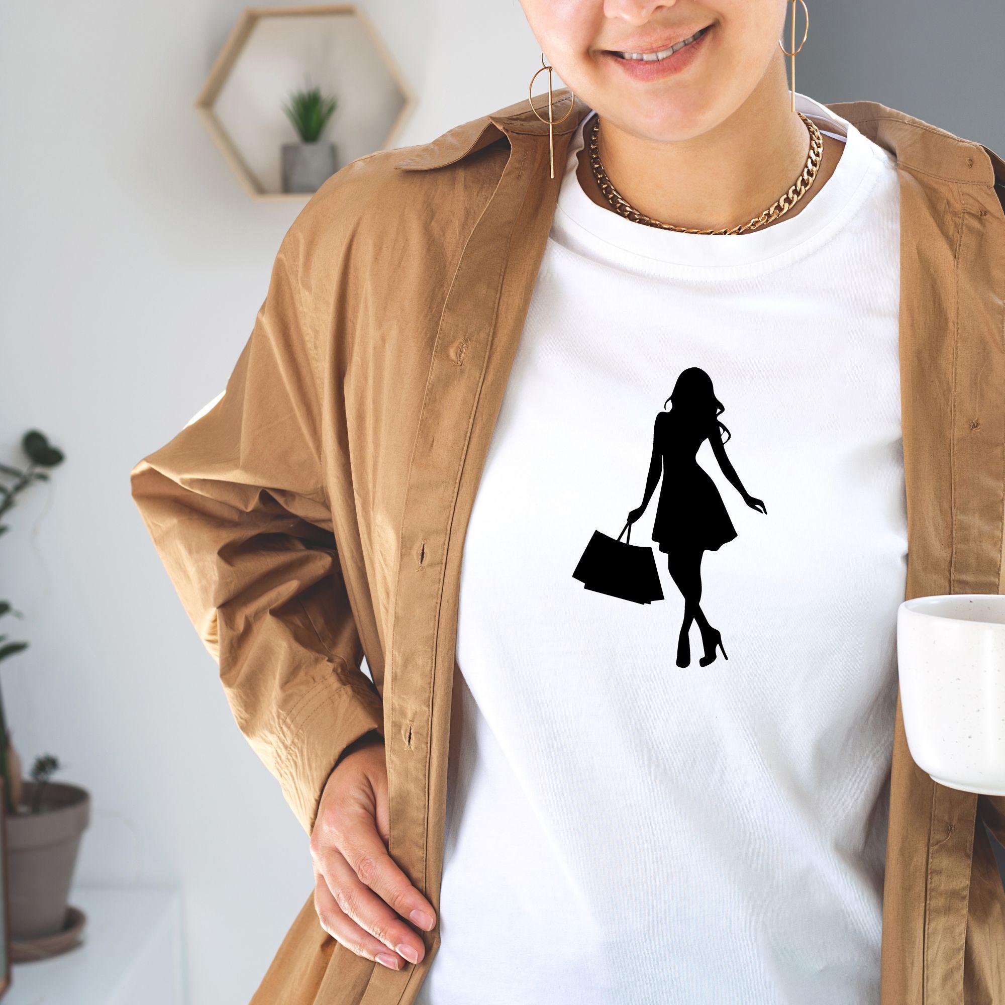 Shopping Girl SVG\ Shopping Girl SVG Bundle\ Shopping Girl Clipart ...
