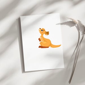 Kangaroo SVG Bundle\ Cute Kangaroo Svg\ Baby Kangaroo Svg Bundle ...