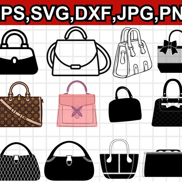 Paper Purse Svg - Etsy