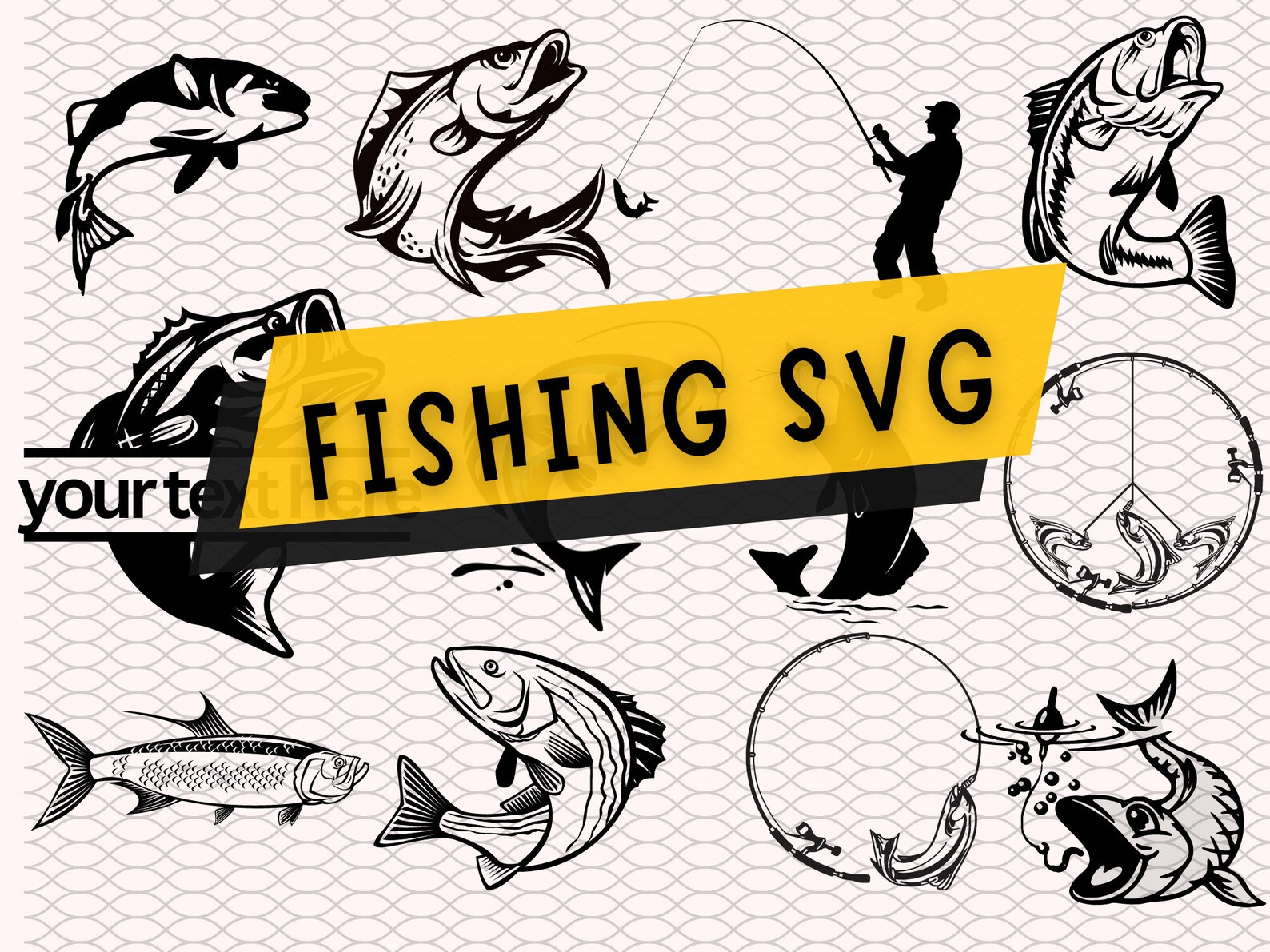 ISHING SVG Bundle FISHING Svg Cut Files for Cricut Fishing Lure Svg ...