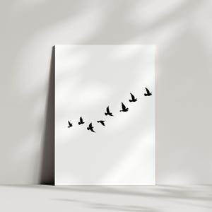Flying Crow Silhouettes\ Flying Crows SVG\ Flying Crow SVG Bundle ...