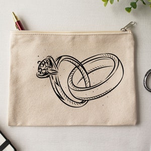 Marriage Rings Svg Bundle\ Ring Svg\ Wedding Svg\ Clipart\ Silhouette ...