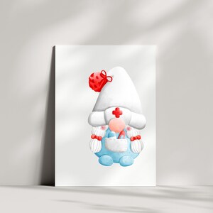 Nurse Gnomes\ Gnomes Clipart\ Digital Download\ Medical Gnomes\ Digital ...
