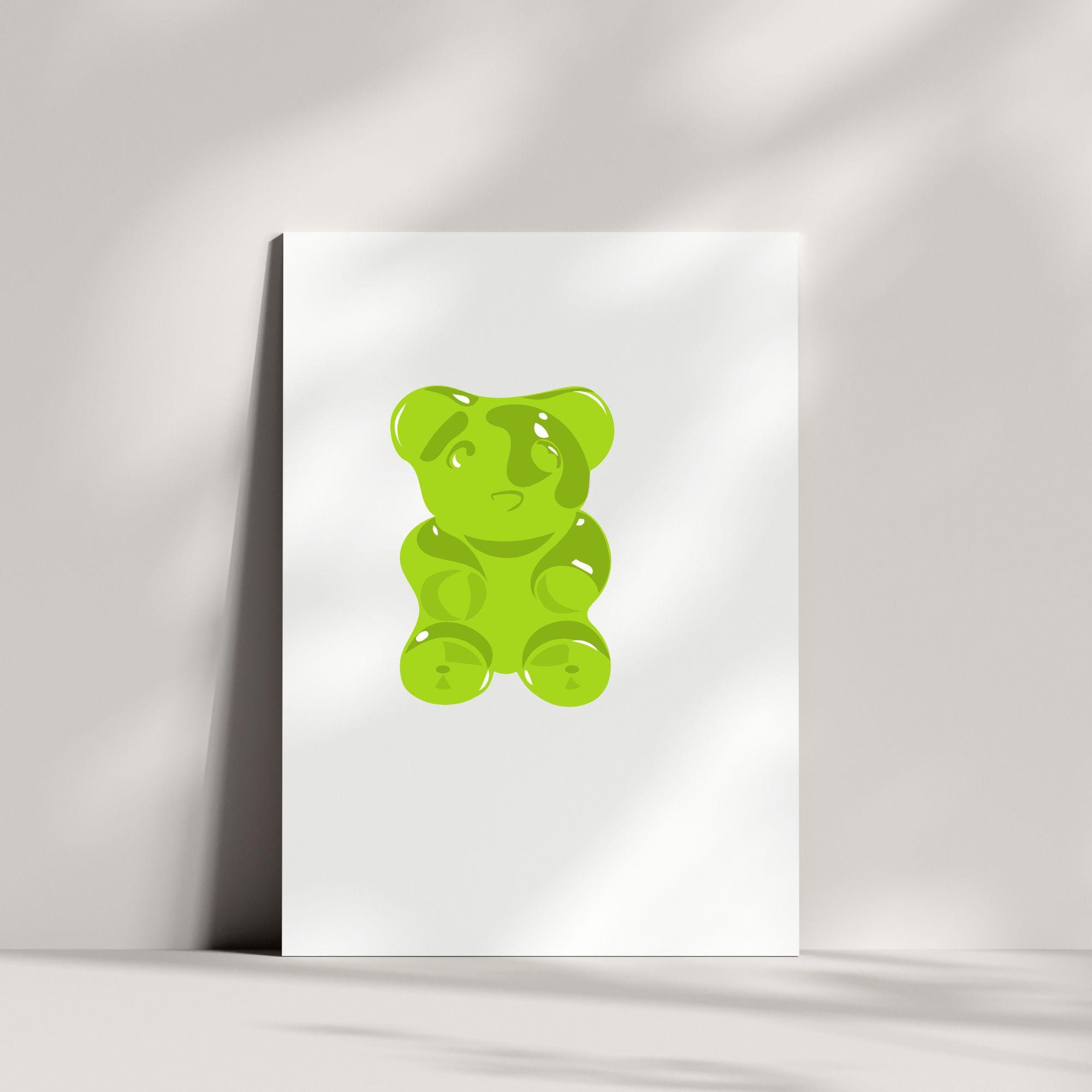 Gummy Bear Bundle Svg\ Gummy Jelly Bear Svg\ Gummy Bear Clipart\ Gummy ...