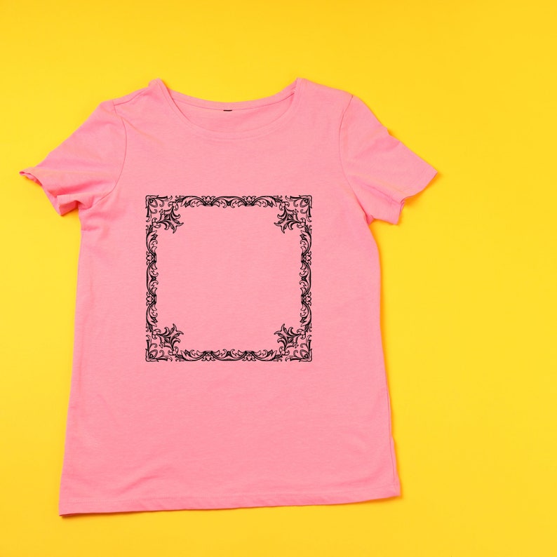 Decorative Frame SVG Bundle Floral Border Svg Vintage Frames - Etsy