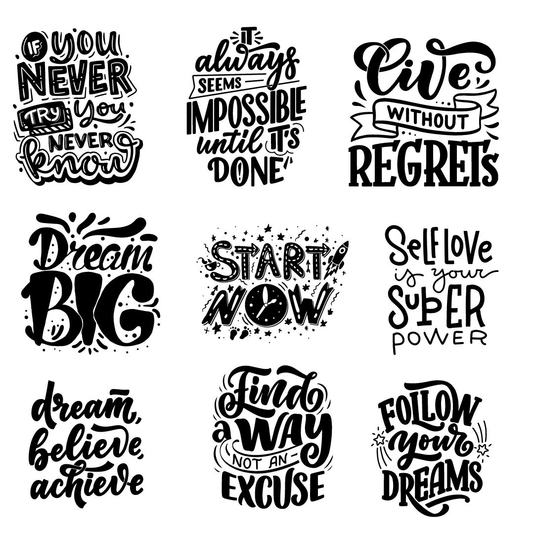 Motivational Quotes Svg Bundle Inspiration Quotes Svg Bundle Life ...