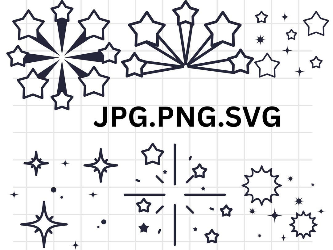 Star SVG Files\ Star Vector Files\ Star Outline Svg\ Star Cut File ...