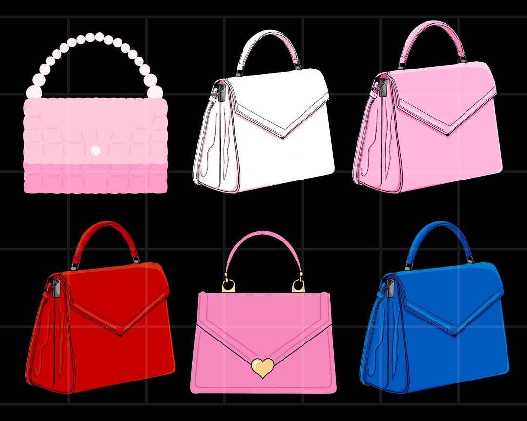 Handbags SVG\ Handbags Bundle SVG\ Purse SVG\ Hand Purse Svg\ Fashion ...