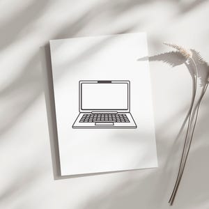 Laptop SVG Bundle\ SVG Files for Cricut\ Computer Clipart\ PC Clipart ...