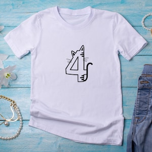 Cat Birthday Numbers\ Birthday SVG\ Ages Kitty\ Cut Files Party\ Kitten ...