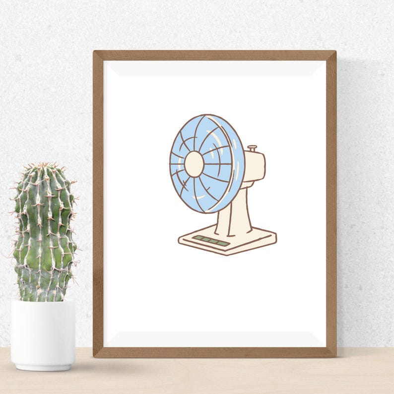 Fan Clipart SVG\ Fans Silhouette\ Ceiling Fan\ Floor Lufter, Desktop ...