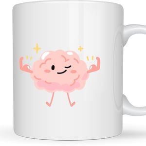 Cute Brain Character Digital Clip Art for Scrapbooking Card Making ...